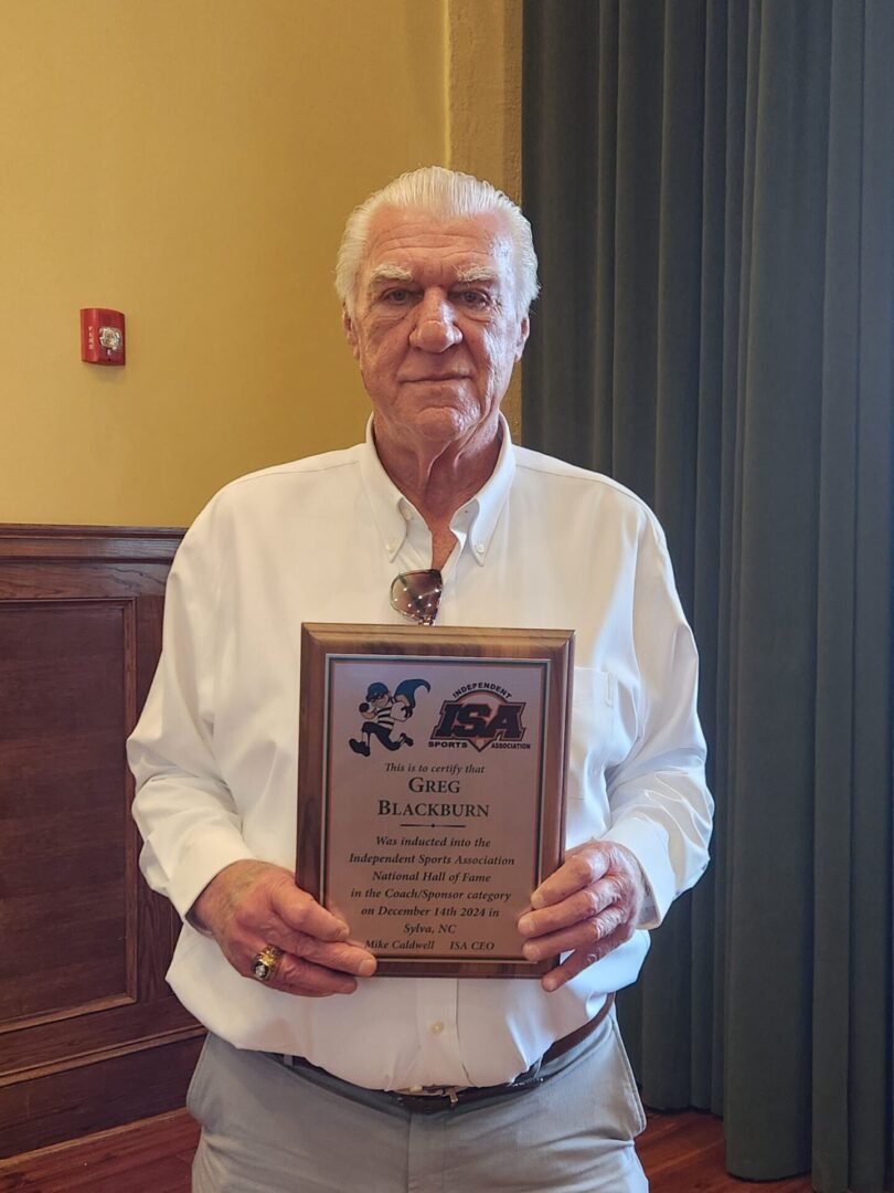 Greg Blackburn - Independent Sports Association